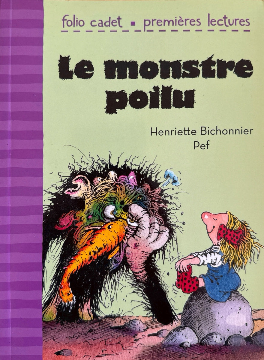 Le monstre poilu - Book in French – My French bookstore