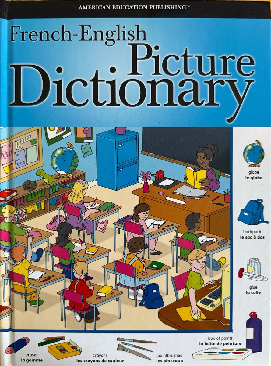 French-English Picture Dictionary - Book in French – My French bookstore