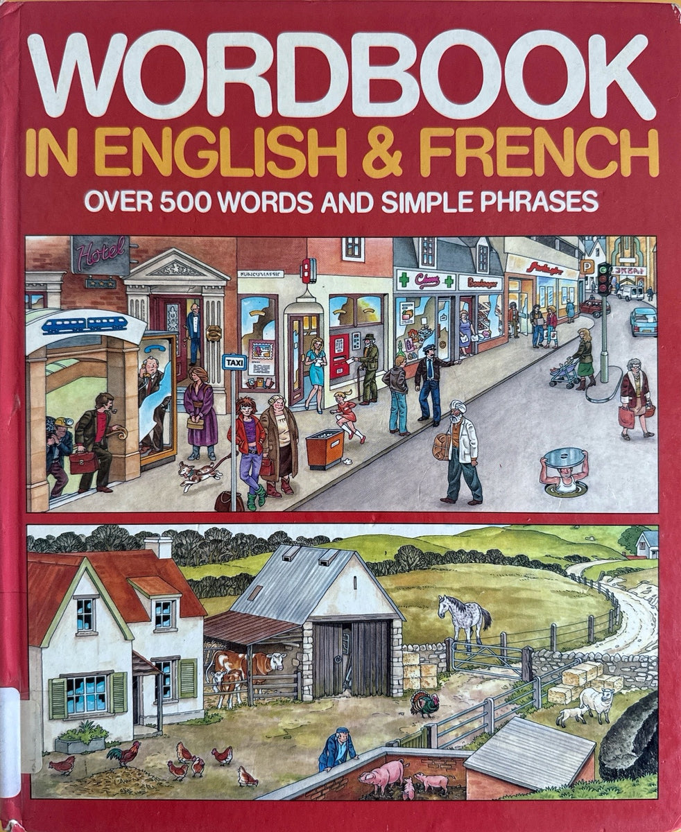 Wordbook in English & French - Book in French – My French bookstore