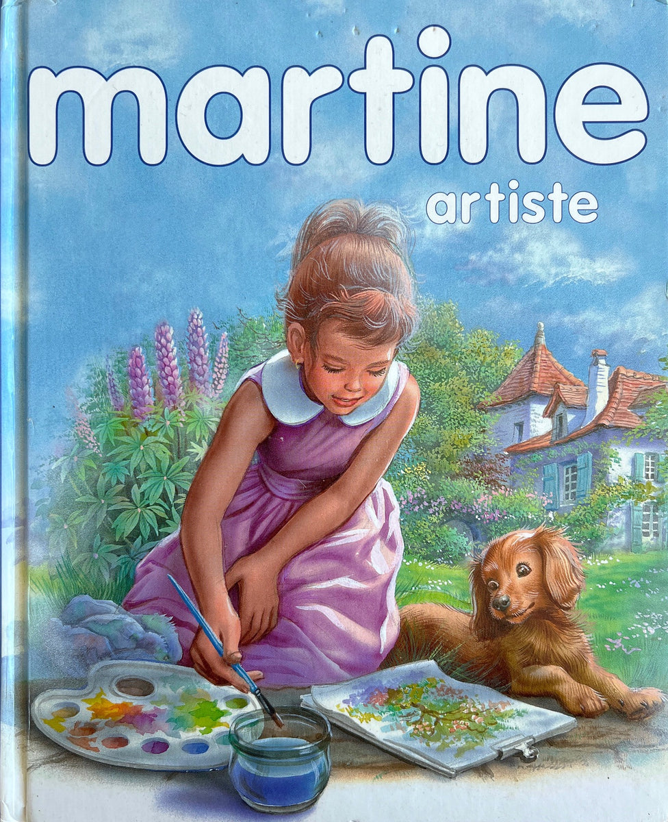 Martine artiste by Gilbert Delahaye - Marcel Marlier - Book in French – My French bookstore