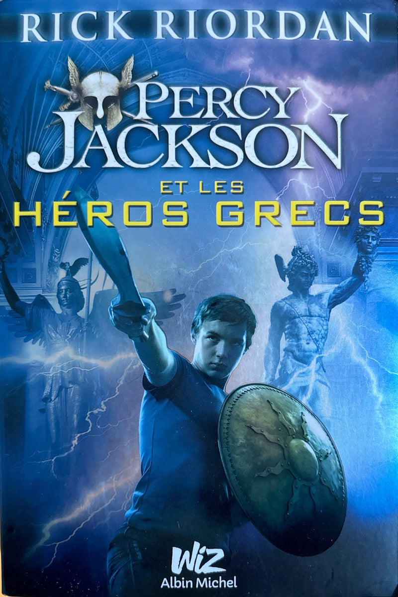 Percy Jackson et les Dieux Grecs - Book in French – My French bookstore
