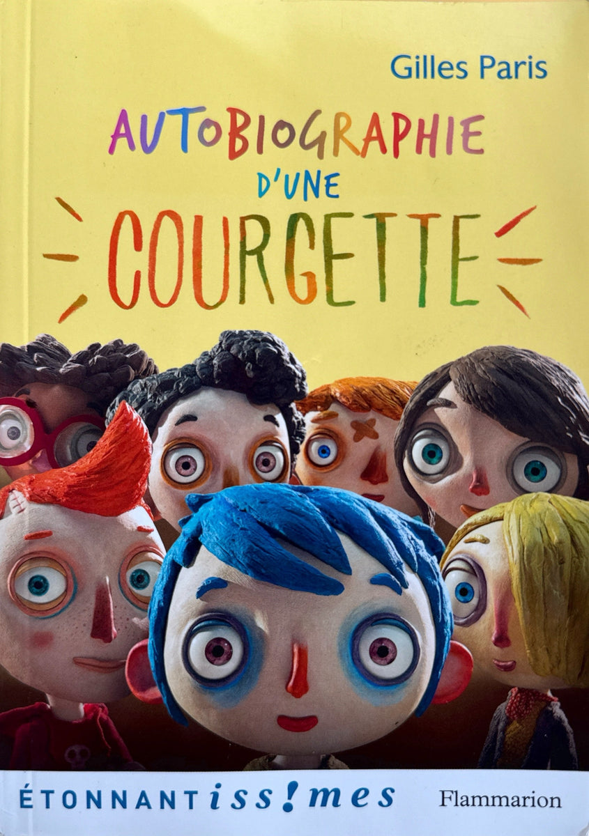 Autobiographie d'une courgette by Gilles Paris - Book in French – My ...