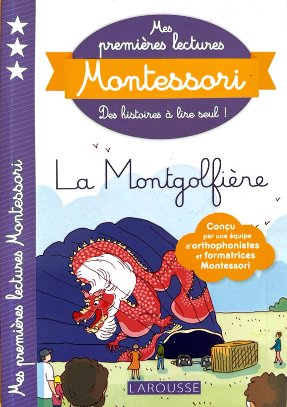Mes premières lectures Montessori, la montgolfière - Book in French ...