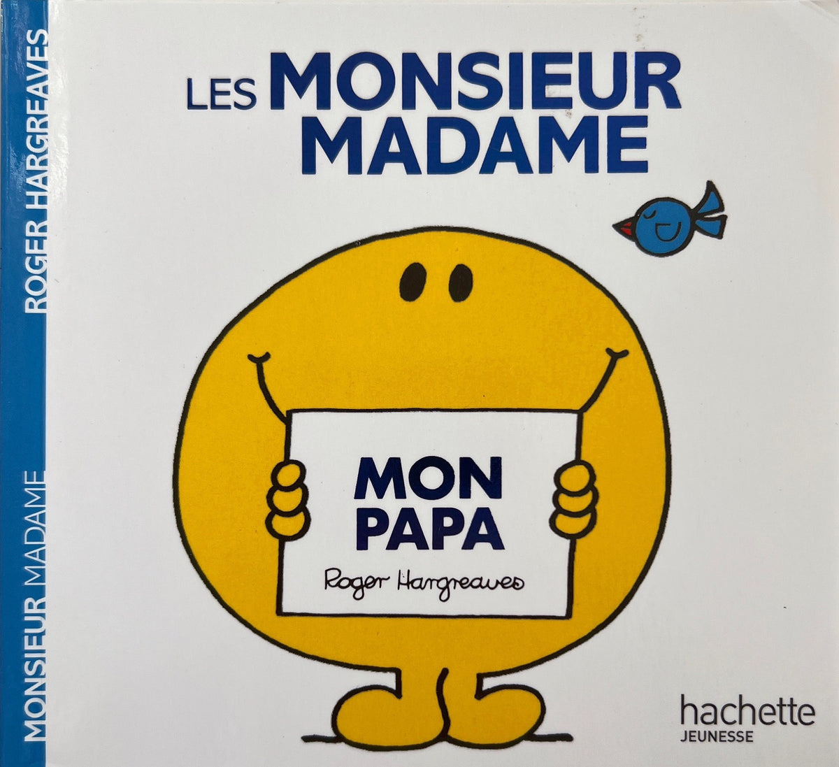 Monsieur Madame - Ma Papa - Book in French – My French bookstore