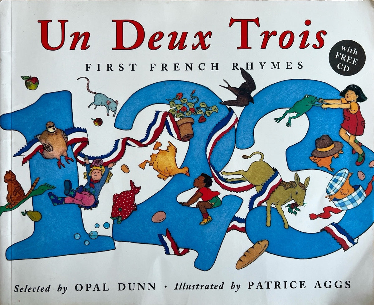 Un Deux Trois First French Rhymes - Book in French – My French bookstore