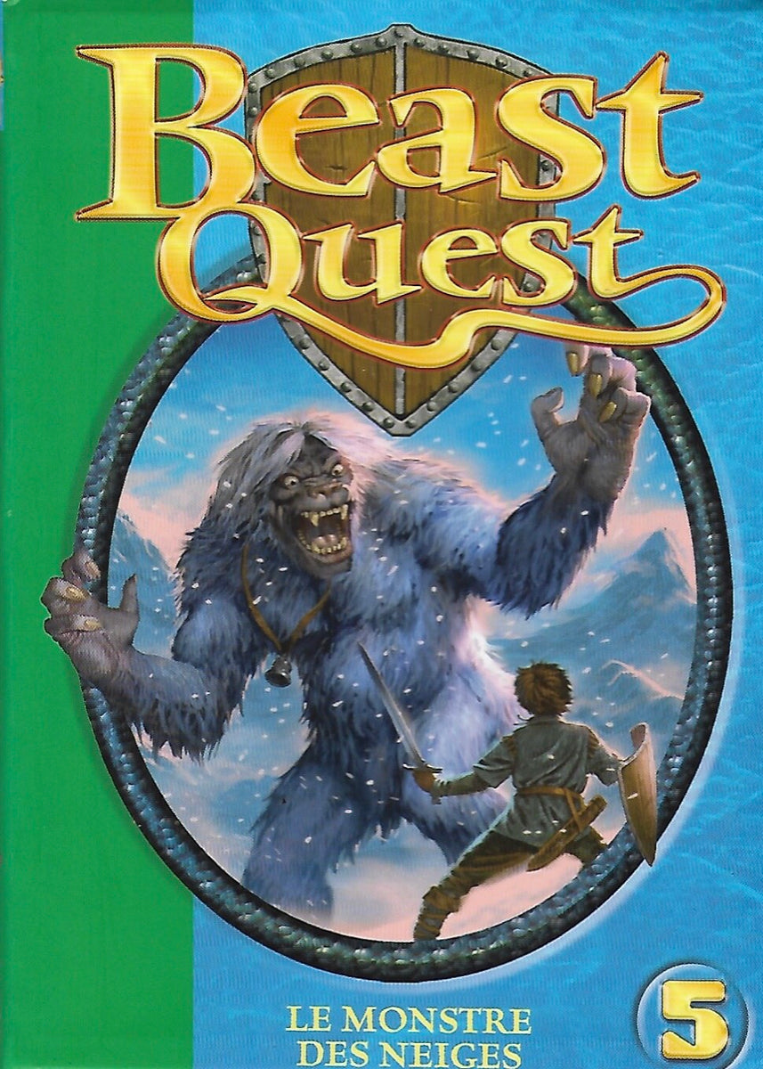 Beast Quest Tome 5 - Le Montre des Neiges - French book – My French ...