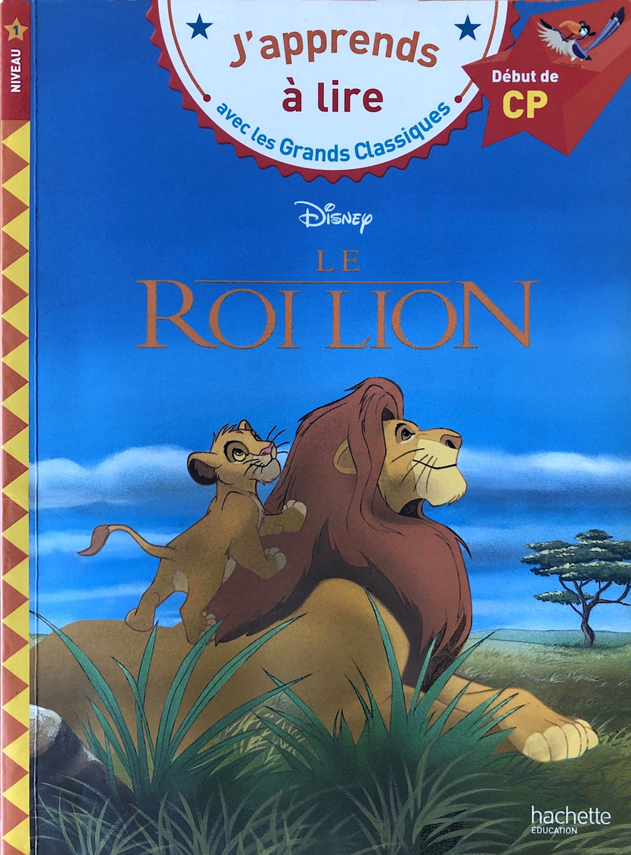 J'apprends à lire - Debut CP- Le Roi Lion- Disney - Book in French – My ...