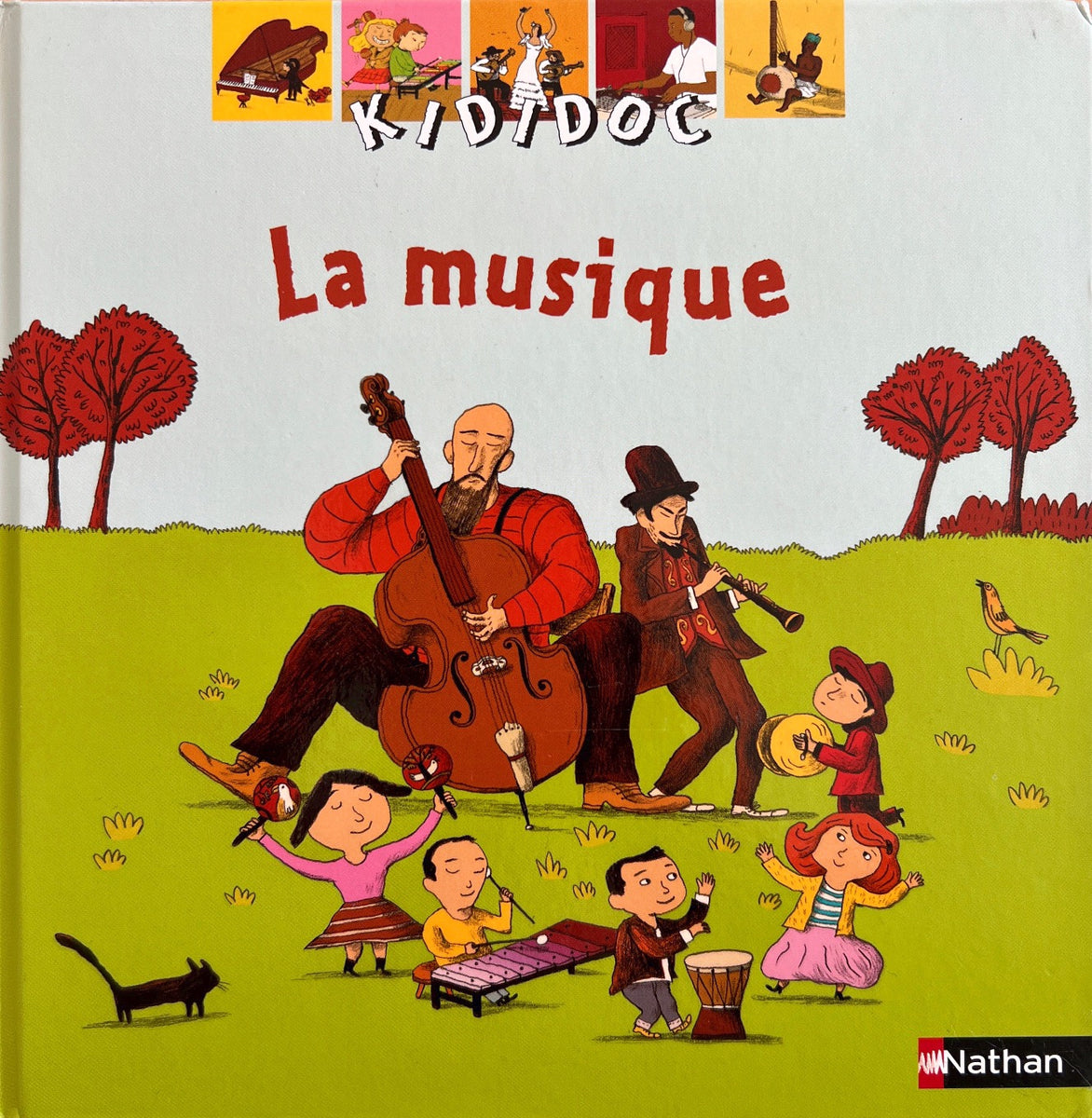 Kididoc La Musique - Book in French – My French bookstore